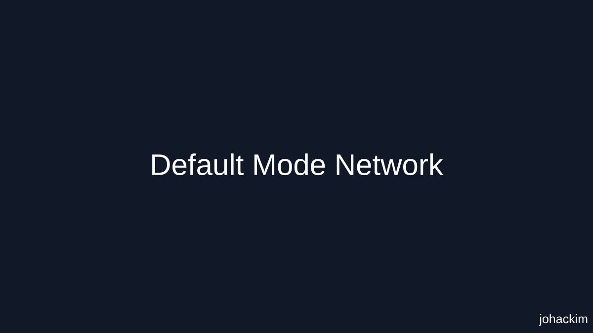 Default Mode Network