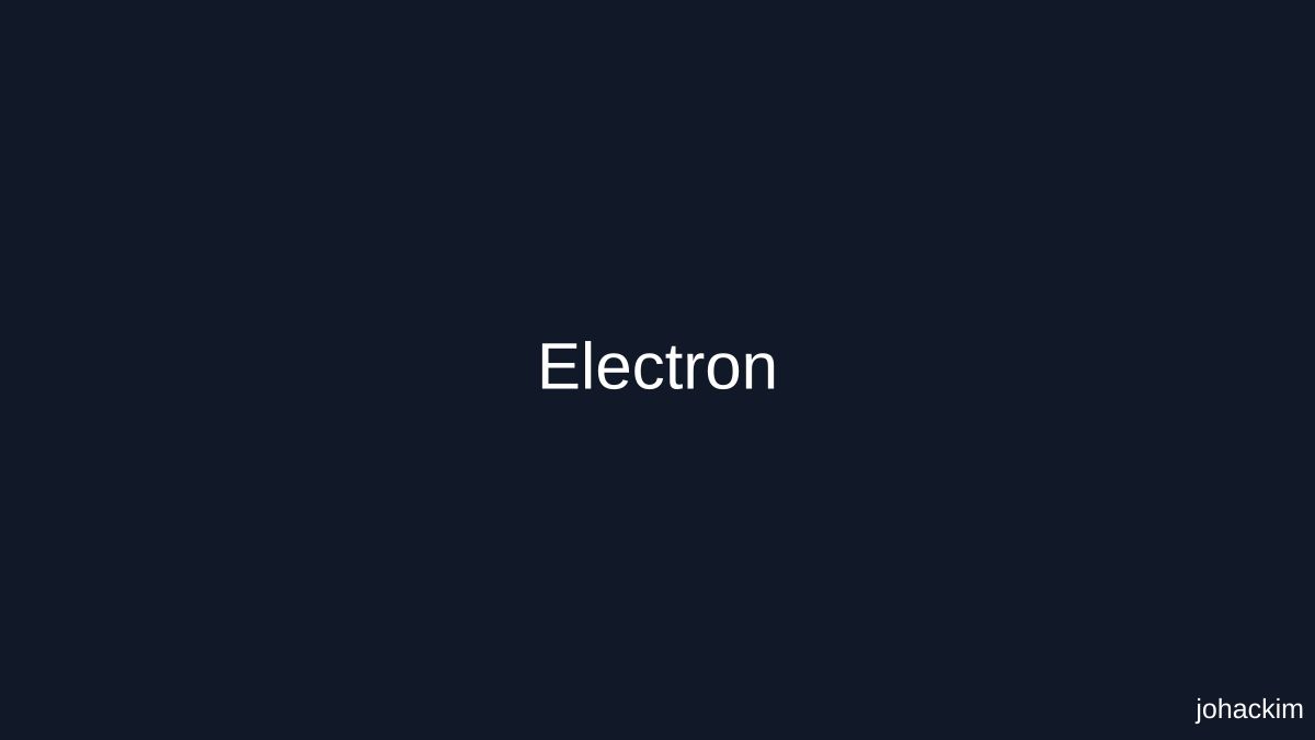 Electron